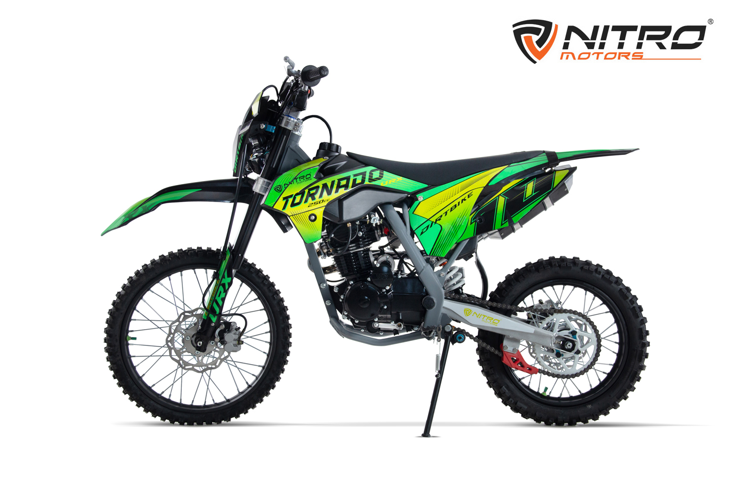 Kindermotorräder Galler - Dirtbike 250cc Nitro HURRICANE Tornado UX URX ...